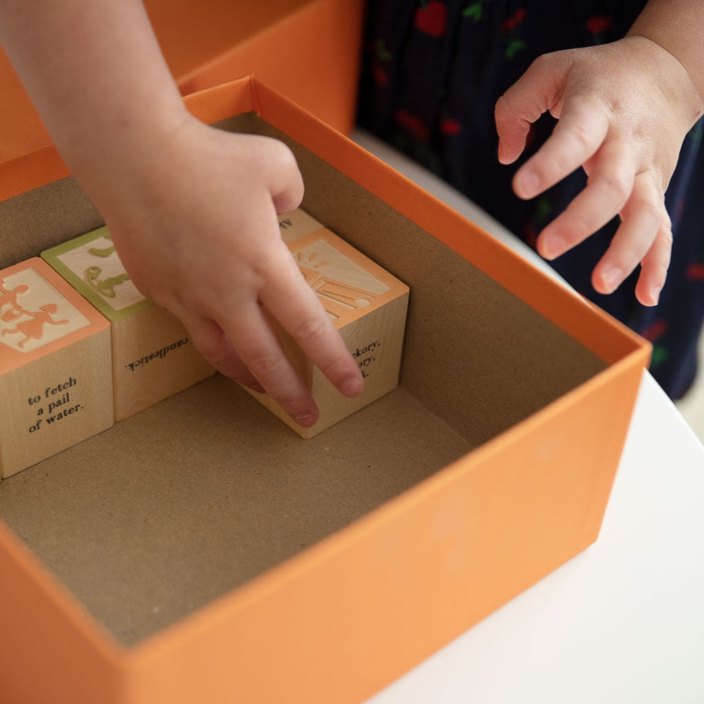 Using Nursery Rhyme Blocks to Develop Critical Thinking and Storytelli ...