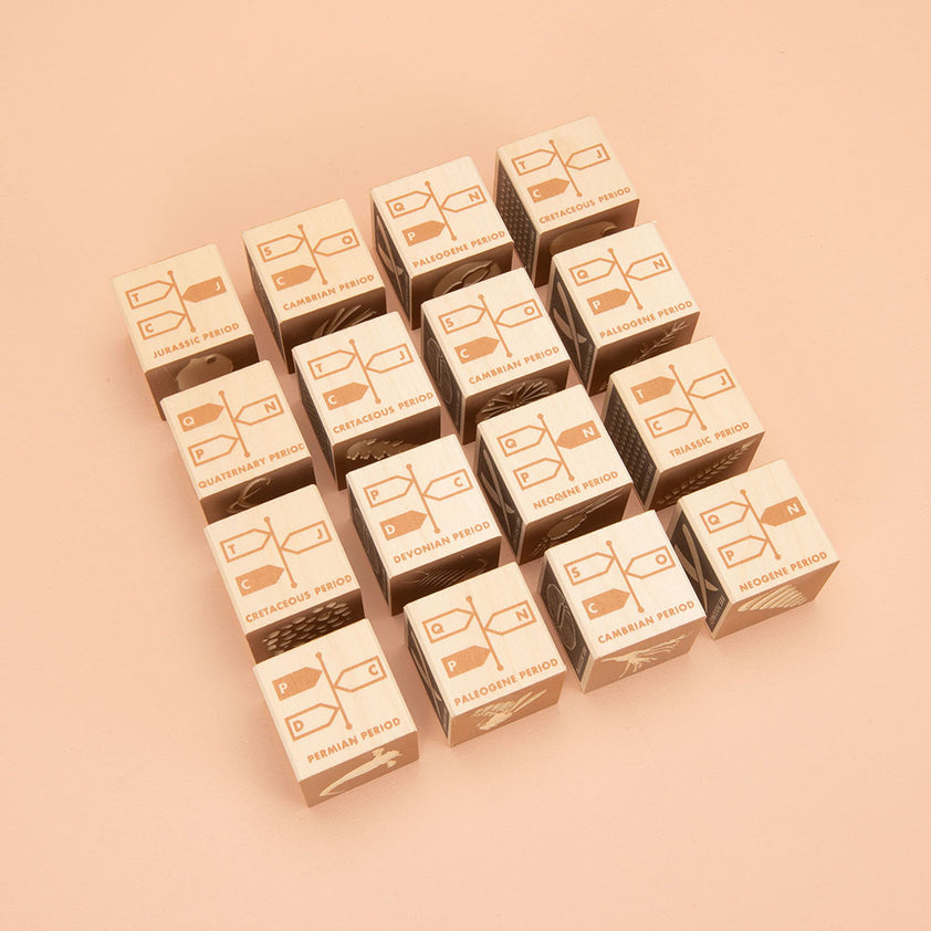 Uncle Goose Fossil Blocks